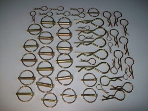 50Pc Linch & R Pin Set Assortment - Trailerspares.ie